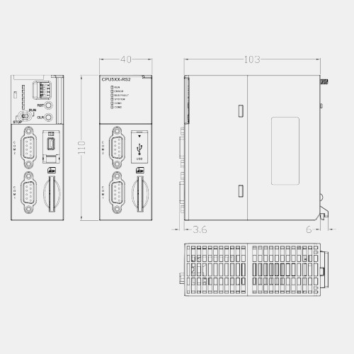 Sterownik PLC AH500 Delta Electronics- Sterowniki-PLC.net